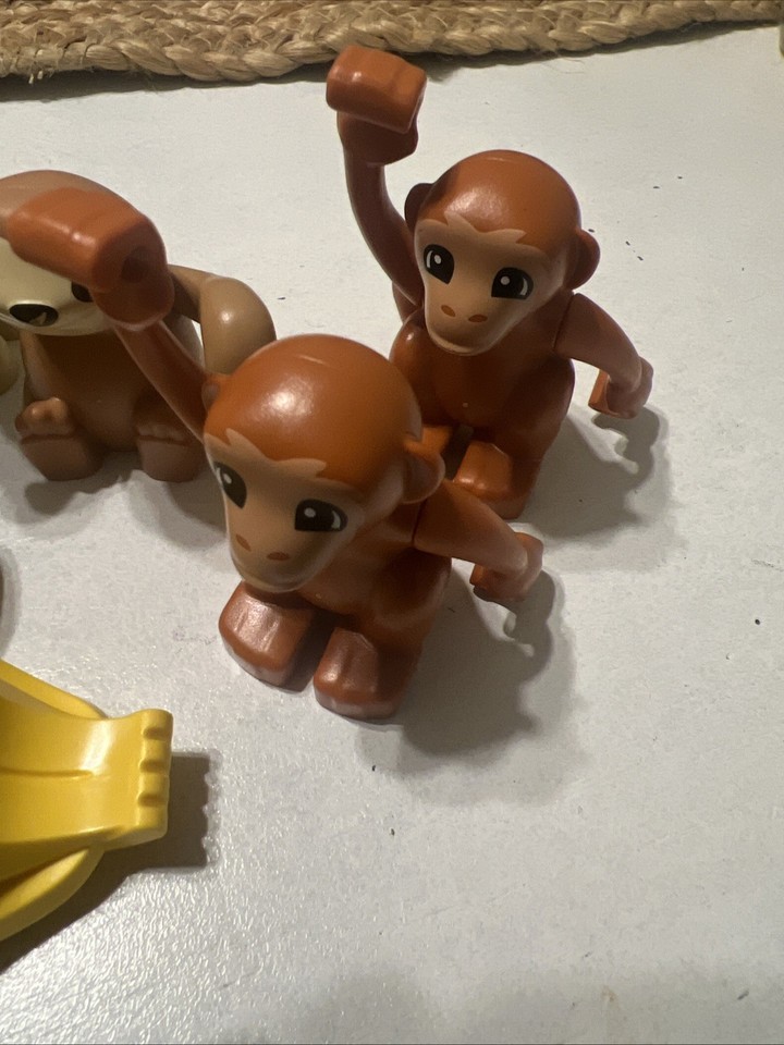 Lego DUPLO Zoo Play Pack - 8 Pcs Animals Safari Set Toucan Sloth Monkey ...