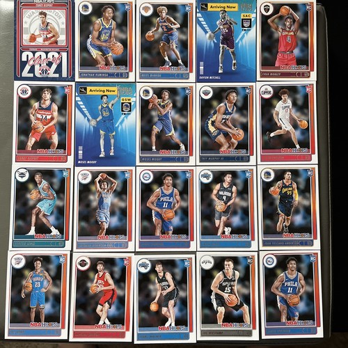2021-22 Panini NBA Hoops Rookie Cards Lot Of 45 | eBay
