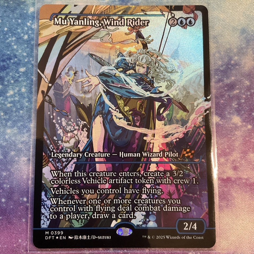 Mu Yanling, Wind Rider (FOIL) x1 - MTG Aetherdrift DFT #399 | eBay