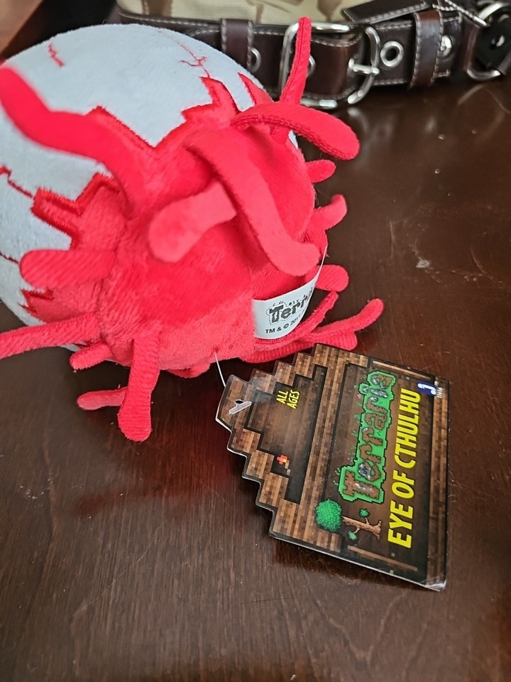Terraria Eye of CTHULHU Eyeball Plush Pixel Collectible Toy 2014 Re ...