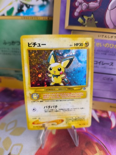 Pokemon Karte Card Pichu Neo Genesis Gsnw Gold Silver Holo Wotc ...