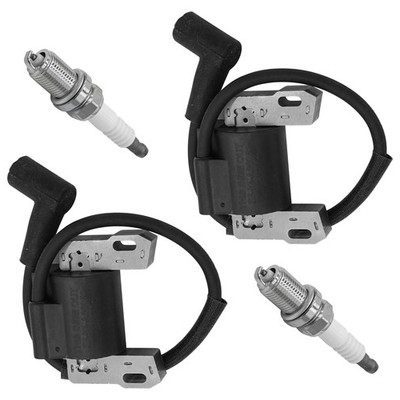 John Deere Ignition Coil Caltric Ignition Coil & Spark Plug Kit (2 Of ...