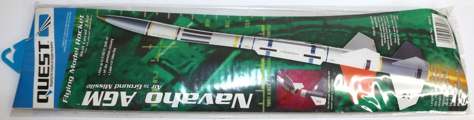 🚀 Quest Navaho AGM (#: 3003) Air to Ground Missile / Model Rocket _NEW_ ...