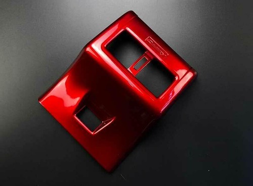 Fit For Toyota Camry 2018-2021 ABS Red Rear Air Outlet Anti-Kick Panel ...