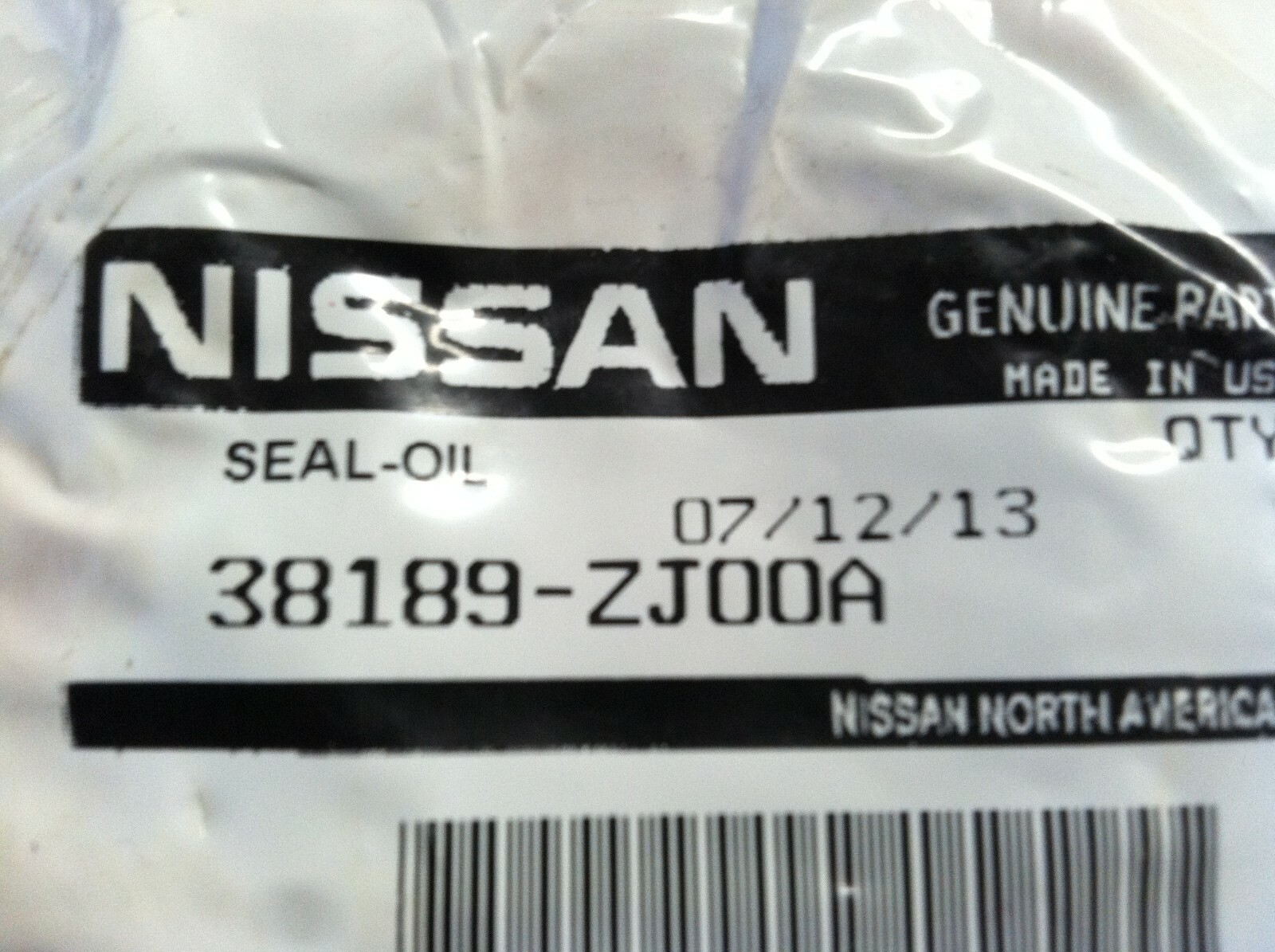 NEW OEM NISSAN REAR DIFFERENTIAL PINION SEAL - PLEASE EMAIL TO VERIFY ...