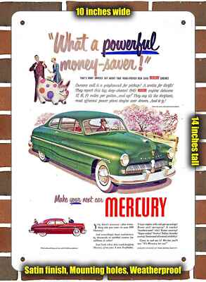 Metal Sign - 1949 Mercury Automobiles 4- 10x14 inches | eBay