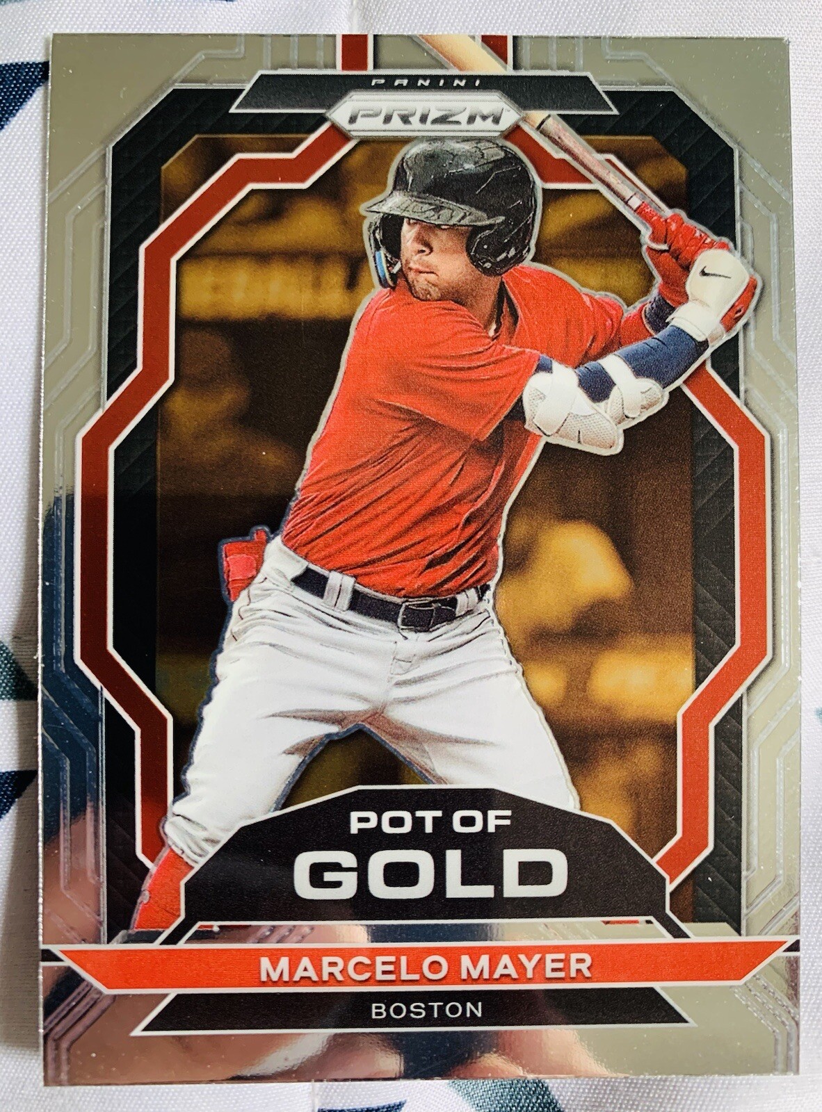 Marcelo Mayer Pot Of Gold 2023 Panini Prizm Boston Red Sox | eBay
