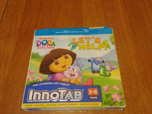 VTech Dora the Explorer InnoTab Learning App Tablet Game Cartridge Let ...