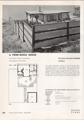 1938 Article * Mathurin Dondo House Richmond CA * William Wilson ...