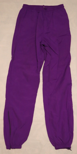 Vintage DUNBROOKE Distinctive Images womens purple track pants size S ...