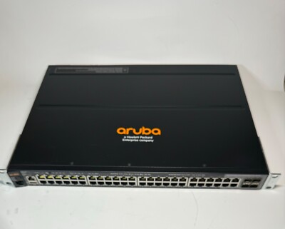 HP Aruba 2920-48G J9728A 48-Port 4 SFP Gigabit Ethernet Managed Network ...