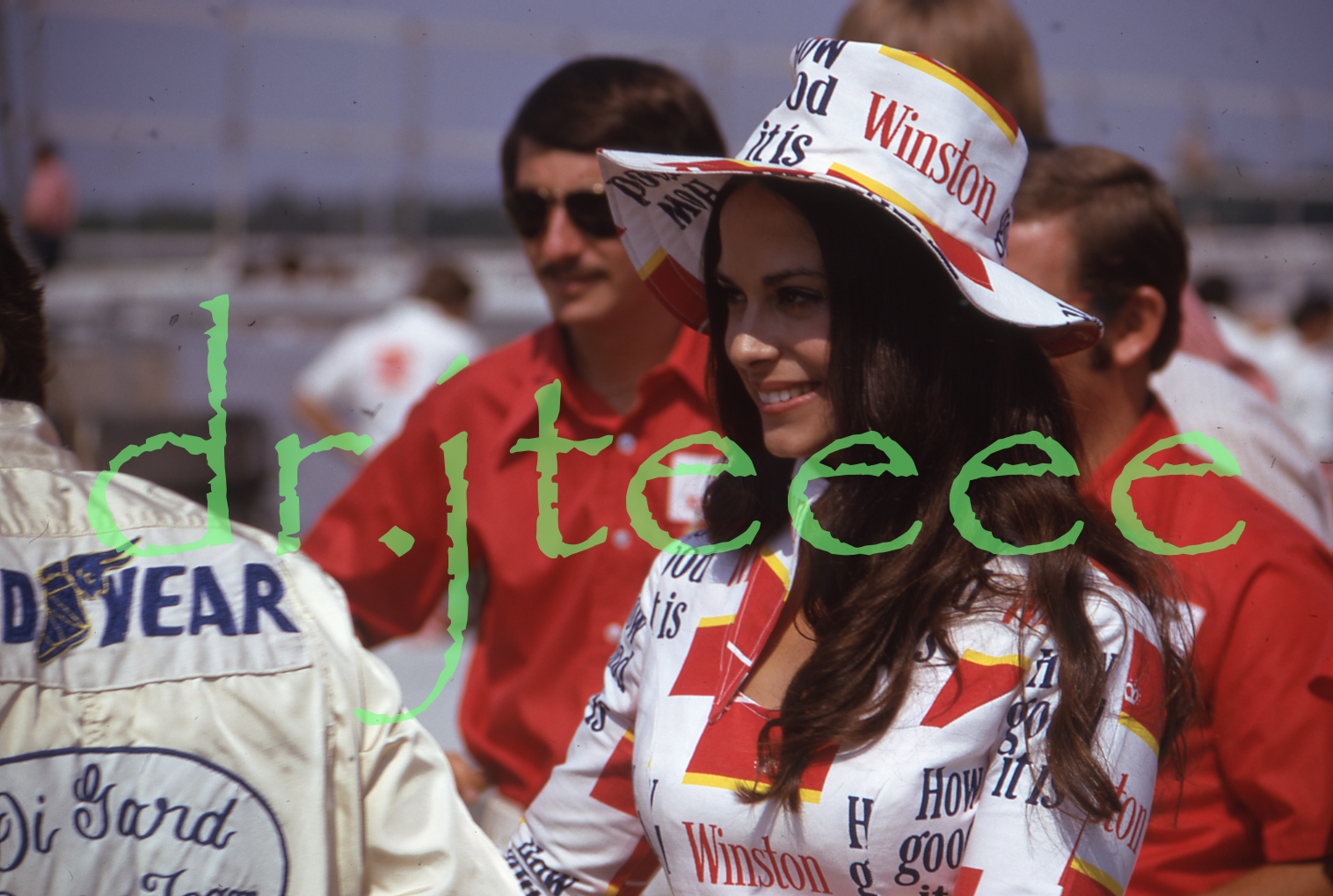 1973 NASCAR Miss Winston RACE QUEEN - 35mm Racing Slide | eBay