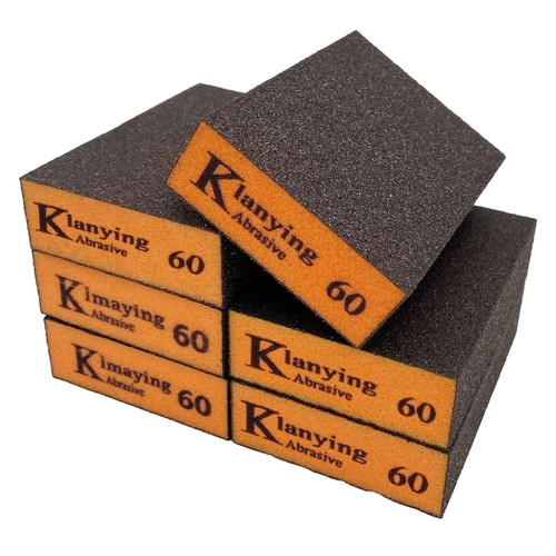 Sanding Sponge 60 Grit Assortment Wet/Dry Dual-Use Washable Wood and ...