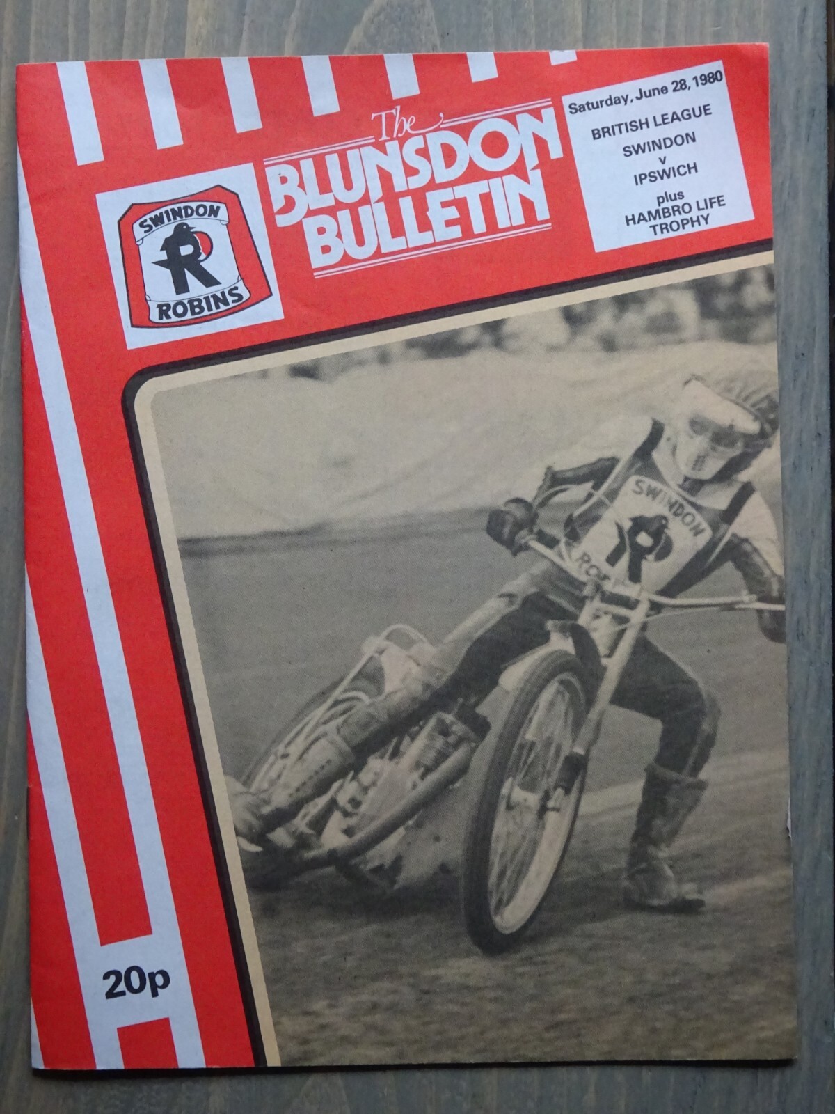 Choice of SWINDON Robins speedway programmes 1965-1980 British League ...