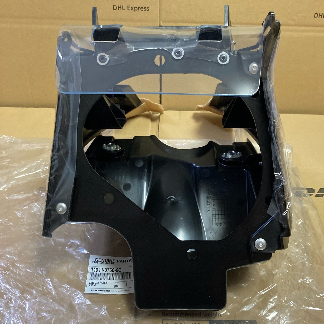 【NEW】Kawasaki Genuine 2013-2016 KX250F CASE AIR FILTER EBONY 11011-0756 ...