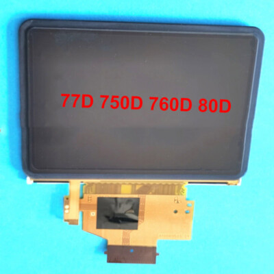 For Canon EOS 77D 750D 760D 80D Camera LCD Display Touch Screen Kit ...