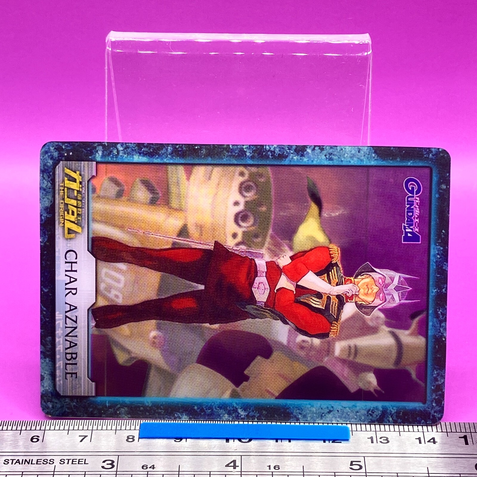 Char Aznable S5-09-045s Gundam Wafer Card Morinaga TCG Japanese #671 | eBay