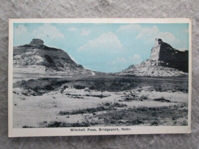 Vintage Mitchell Pass, Bridgeport, Nebraska Postcard | eBay