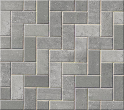 Concrete Block Paving 50mm Brick Pavior SILVER HAZE (2x 8.48m2 Pack ...