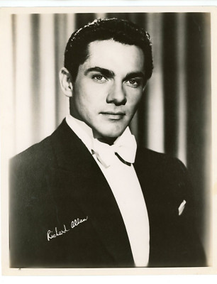 Vintage 8x10 Photo Actor Richard Allan | eBay