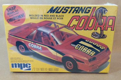 Vintage MPC Sealed Mustang Cobra 1980 1/32 Kit NEW SEALED 1-3214 RARE ...