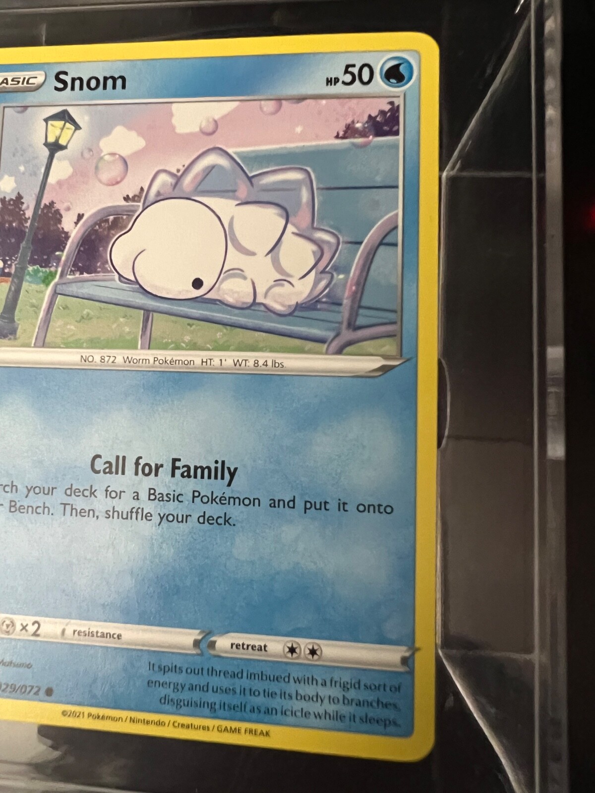The Rarest Pokemon Snom Card God Shining Fate MT Beckett 9.0 POP 1 | eBay