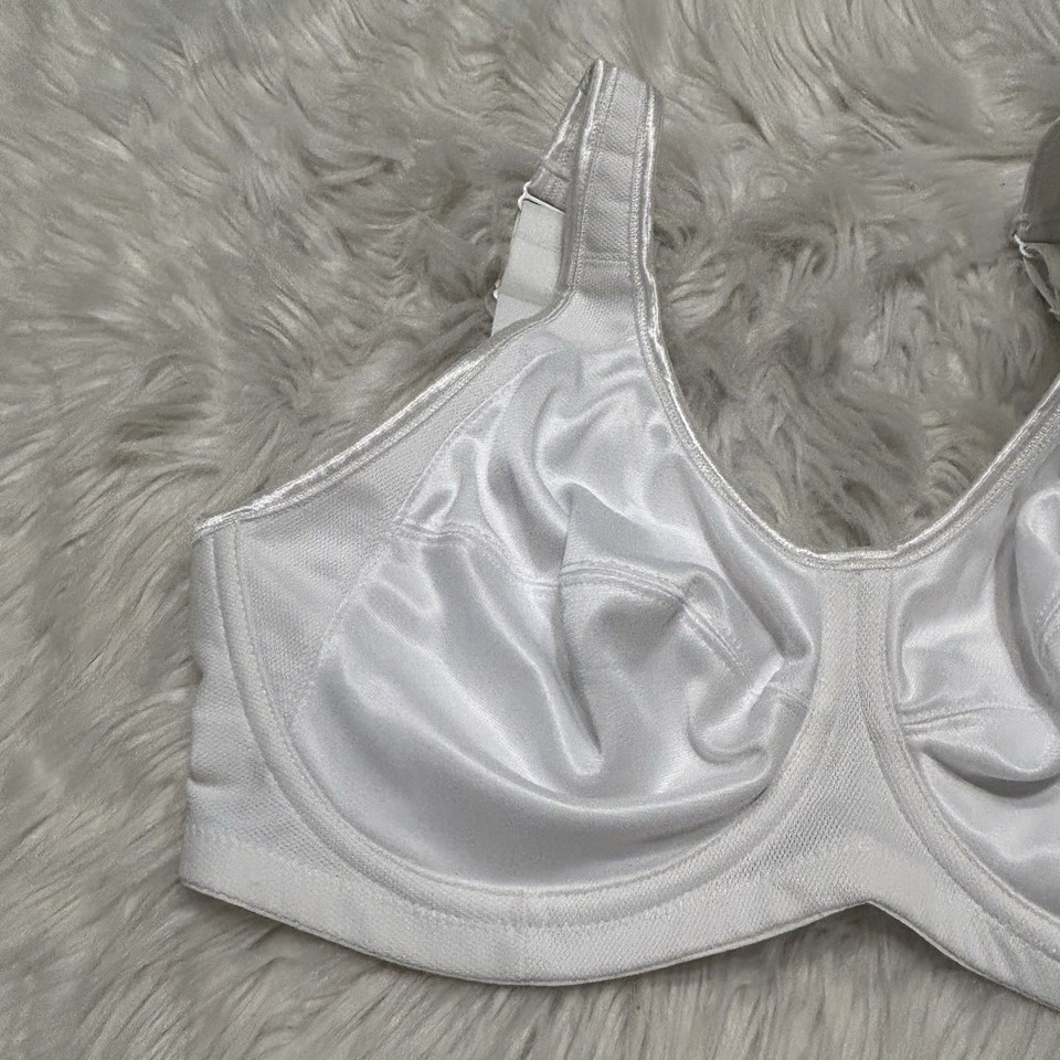 Freya 34E Sports Bra White Core 4002 Underwire Back Closure | eBay