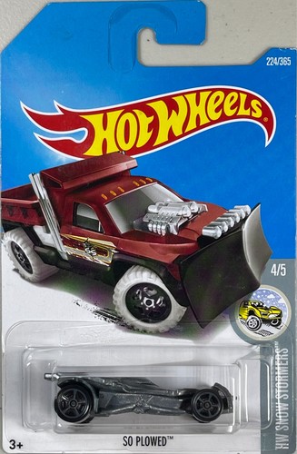 Hot Wheels Factory ERROR wrong car for So Plowed card | eBay