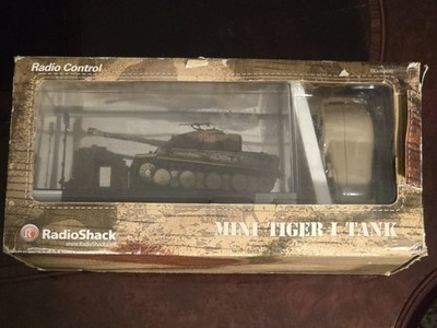 Radio Shack R/C MINI TIGER I TANK Radio Control WWII Radio Controlled ...