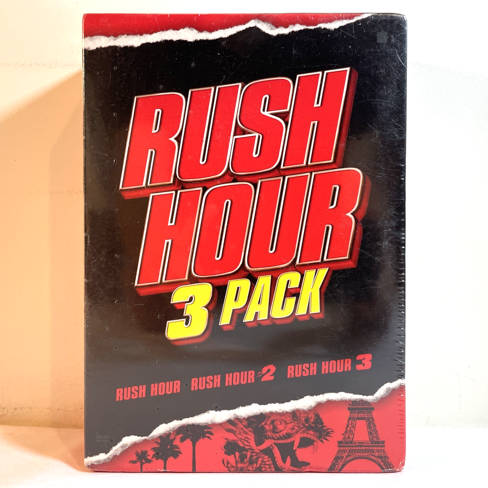 RUSH HOUR TRILOGY (DVD) Jackie Chan, Christ Tucker - Action Crime ...