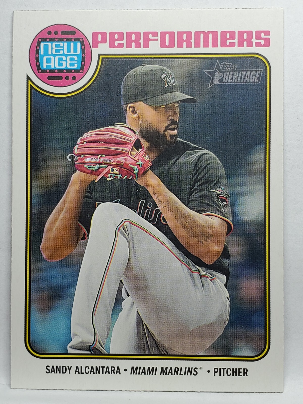 2023 Topps Heritage New Age Sandy Alcantara #NA-25 | eBay