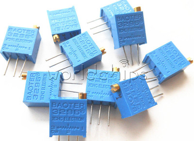 10PCS 3296W-500 3296 W 50 ohm Trim Pot Trimmer Potentiometer New | eBay