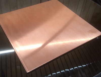 1/8" COPPER SHEET PLATE NEW 12"x12" .125 THICK *CUSTOM CUT SIZES ...