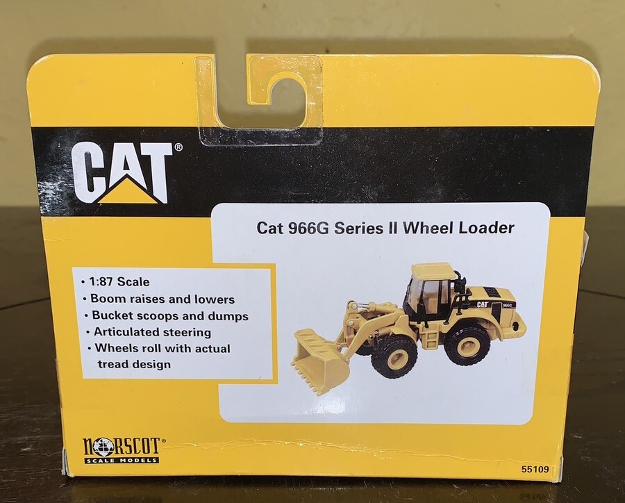 Norscot CAT #55109 Cat 966G Series II Wheel Loader 1:87 HO | eBay
