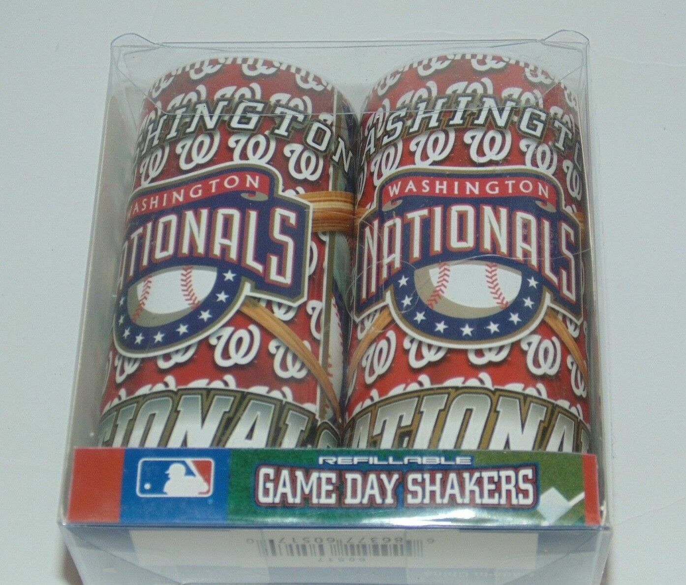 MLB Baseball Washington Nationals Salt Pepper Refillable Shakers ...