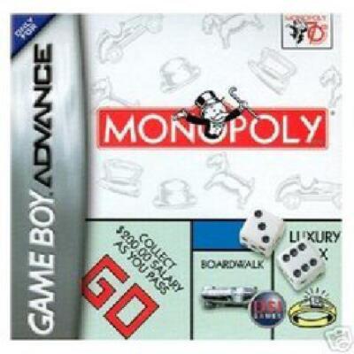 Monopoly GameBoy Advance Loose 802068100254| eBay