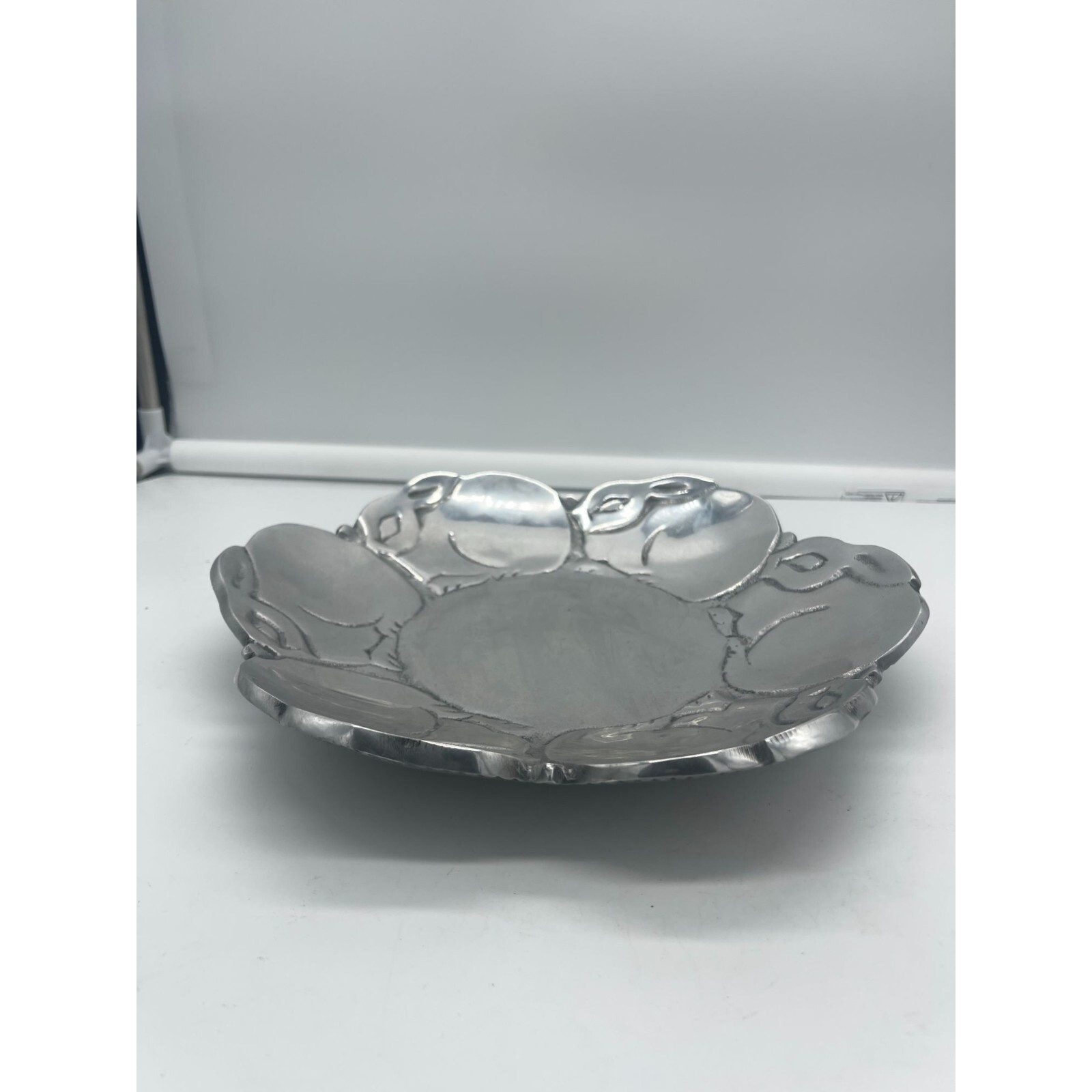 Pewter Bunny Rabbit Tray Easter Decor | eBay