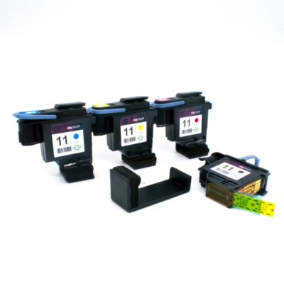 4PC/SET For HP11 Printhead for HP Designjet 100 110 111 500 510 800 813 ...