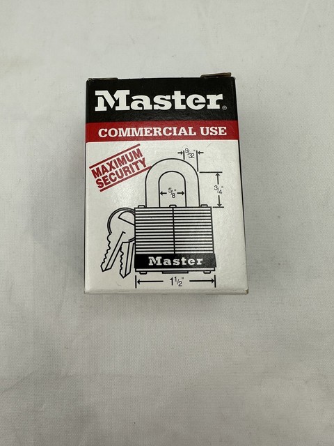 3ka Master Lock Padlock No. 3 Laminated Steel Padlocks for sale online ...