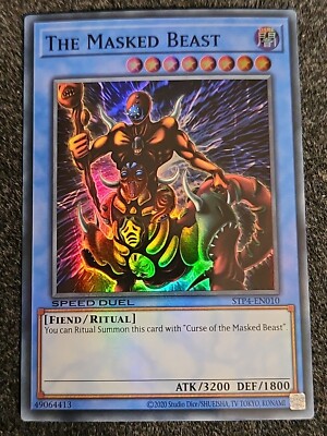 The Masked Beast - Super Rare STP4-EN010 - NM - YuGiOh | eBay