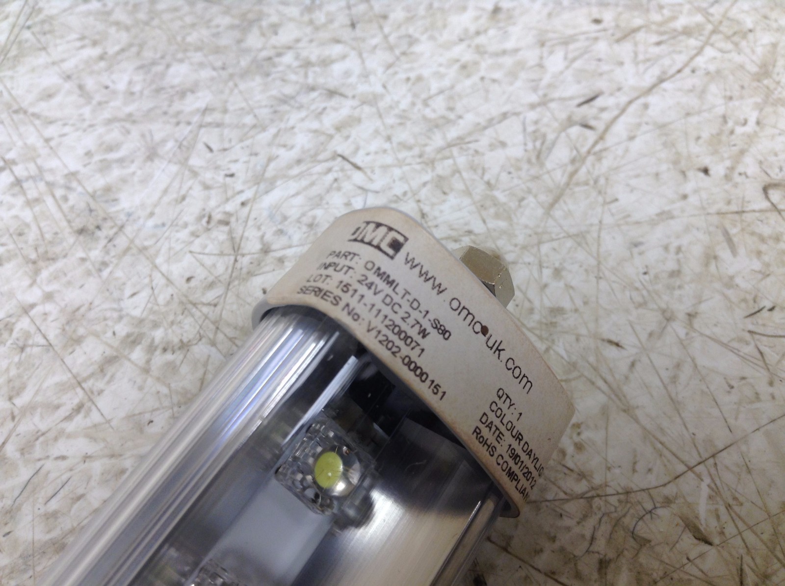 OMC OMMLT-D-1-S80 24 VDC LED Strip Tube Light Bar OMMLTD1S80 | eBay