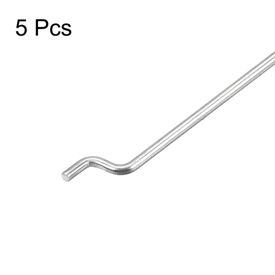 5PCS 1.2mm x 260mm (10 inch) Steel Z Pull/Push Rods Parts for RC ...