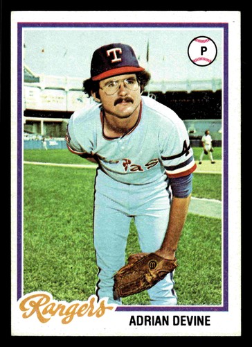1978 Topps Adrian Devine #92 - Texas Rangers | eBay