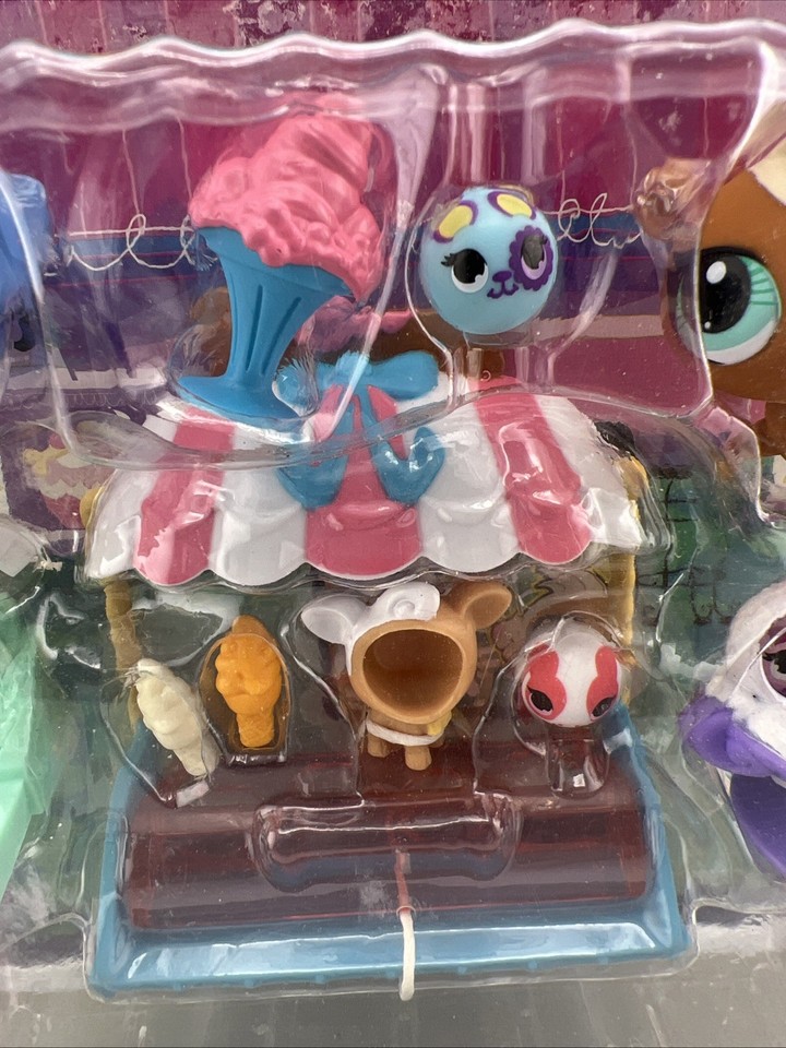 Littlest Pet Shop Ice Cream Frenzy LPS Playset NOS | eBay