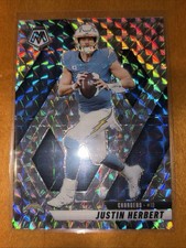 2025 Panini Mosaic - Justin Herbert #80 Silver Knight Prizm /149 for ...
