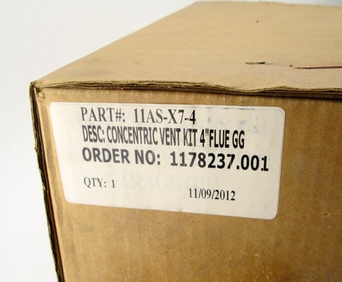 Concentric Vent Kit 11AS-X7-4 for Beacon Morris Gas-Fired Unit Heaters ...