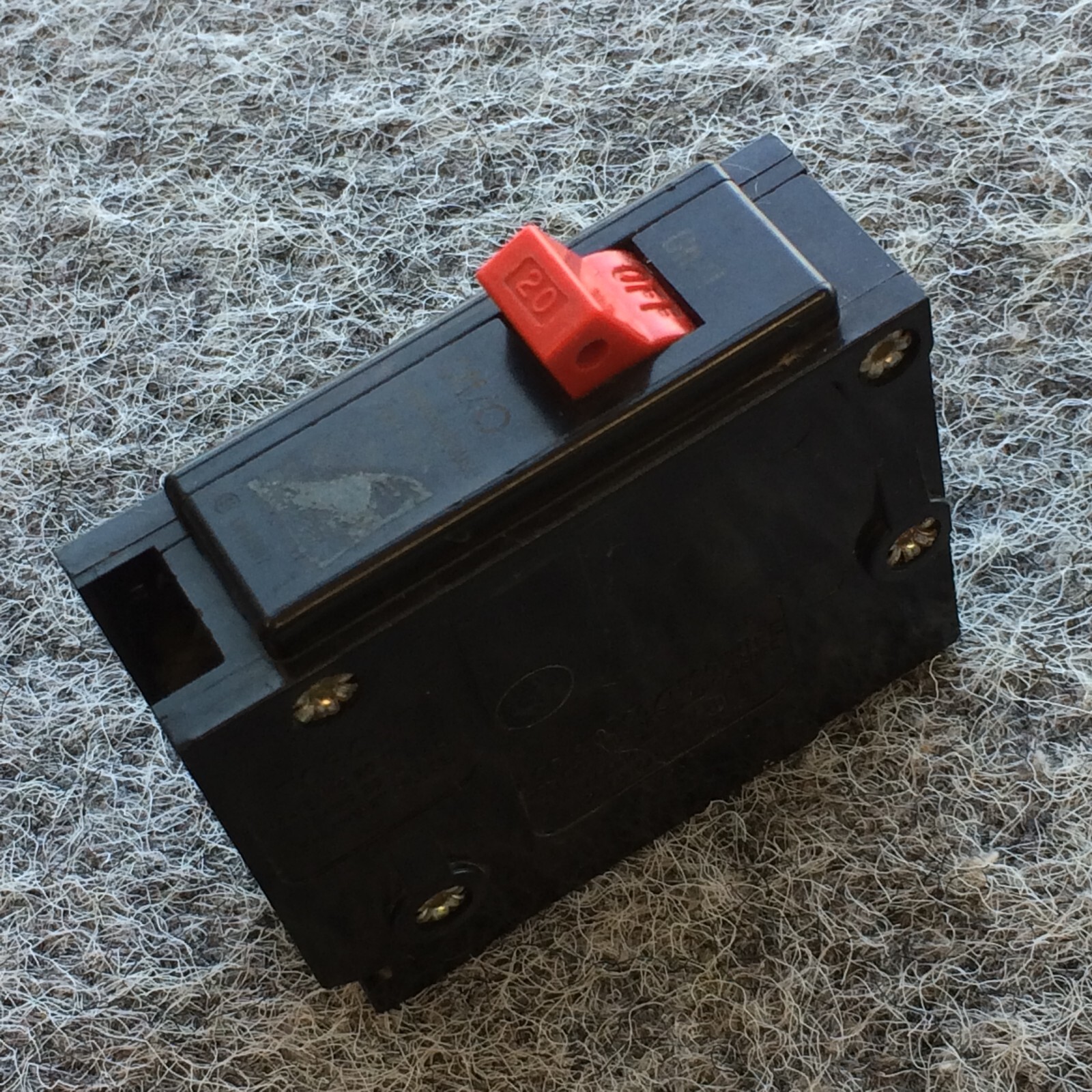 BRYANT WESTINGHOUSE BR120 C120 1 Pole 20 Amp Circuit Breaker - Red ...