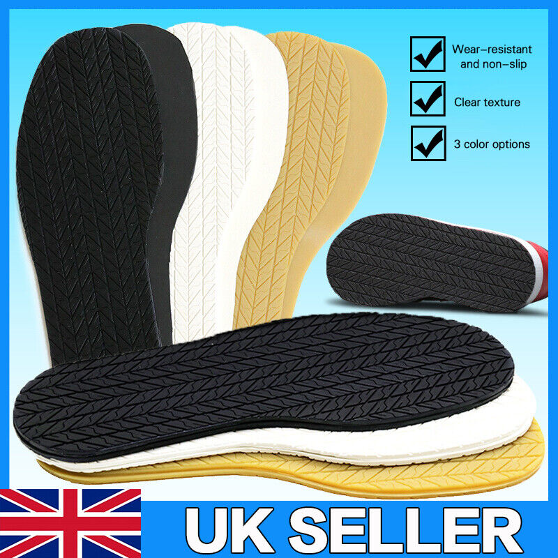 Oxford Rubber Stick on Soles Heal Anti-Slip Wearable Grip Shoes ...