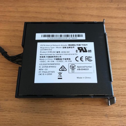 Lexmark LEX-M14-002 4036-963 Spare Part: Fax Interface Unit For ...