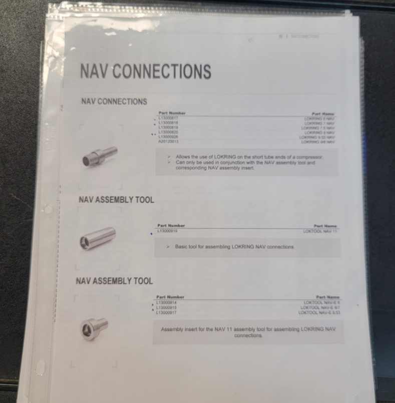 American Vulkan Lokring Master Refrigeration Connector Repair Kit ...